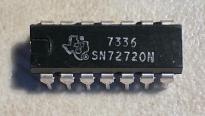 T.I. SN72720N Dual Differential Comparator - NOS | eBay