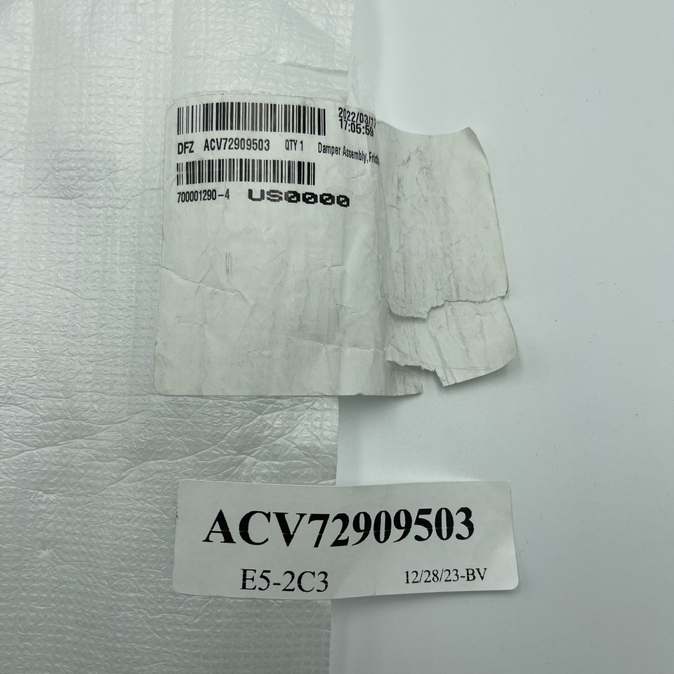 NEW GENUINE OEM LG Front Load Washer Shock Absorber Assy. ACV72909503 ...