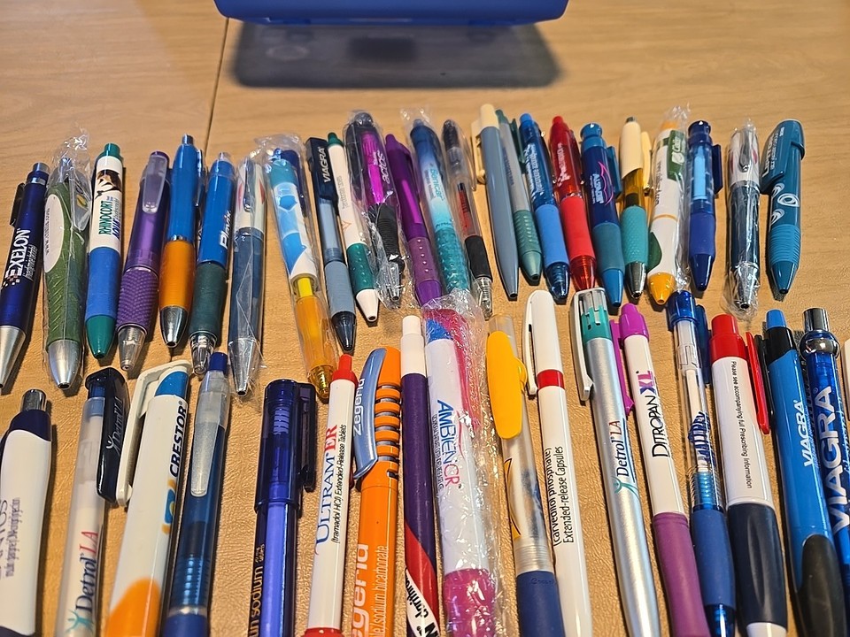 Vnt Drug Rep Pharmaceutical Promo Pen Lot Of 45 | eBay