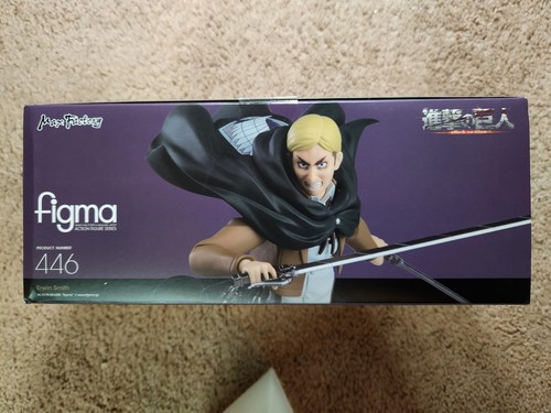 Max Factory Figma no.446 Erwin Smith - Attack On Titan Goodsmile Company NEW | eBay