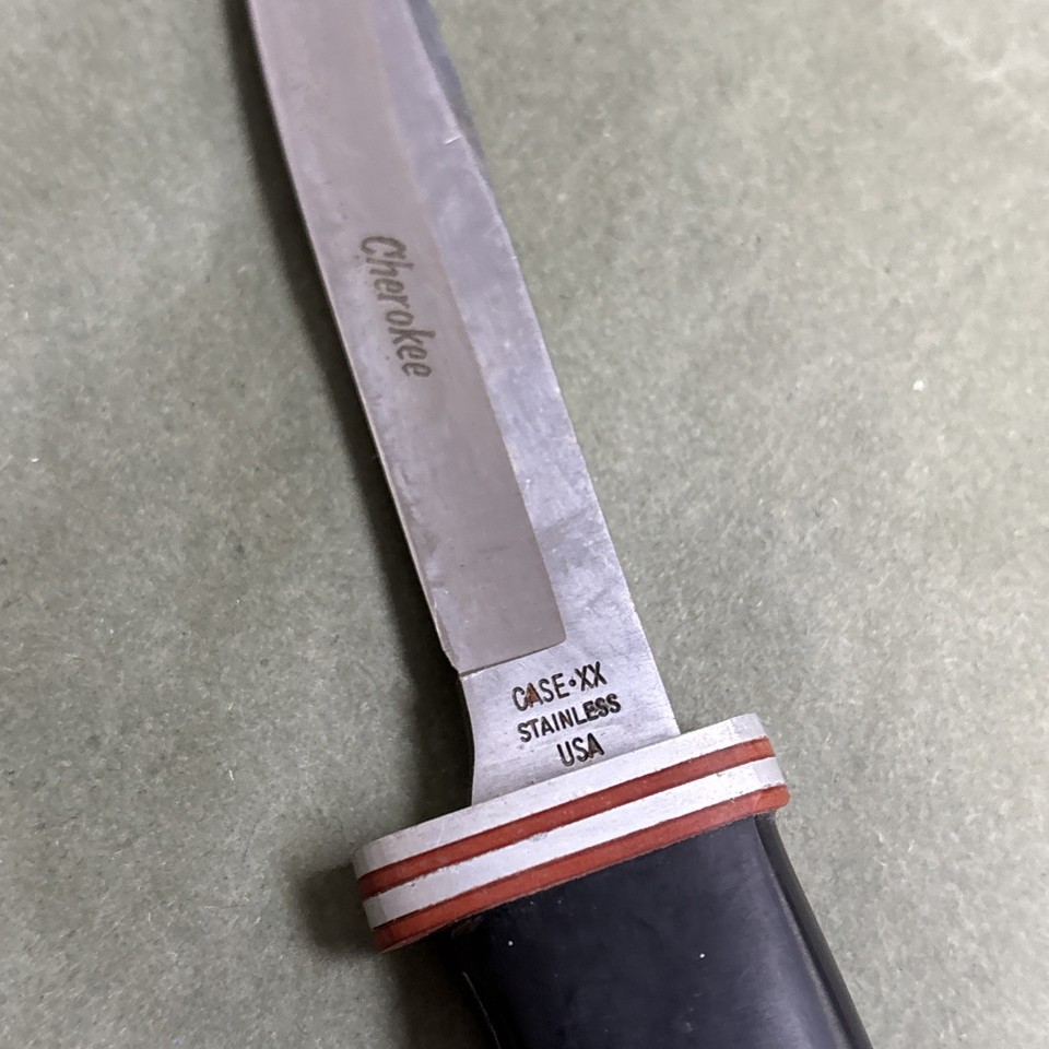 Very Nice Hard to Find Case XX #200 “Cherokee” 4" fixed blade knife | eBay