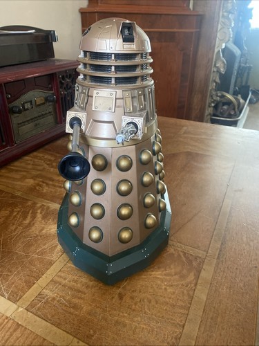 Doctor Who Remote Control Dalek 12" inch Gold. Working, 40mhz Please ...