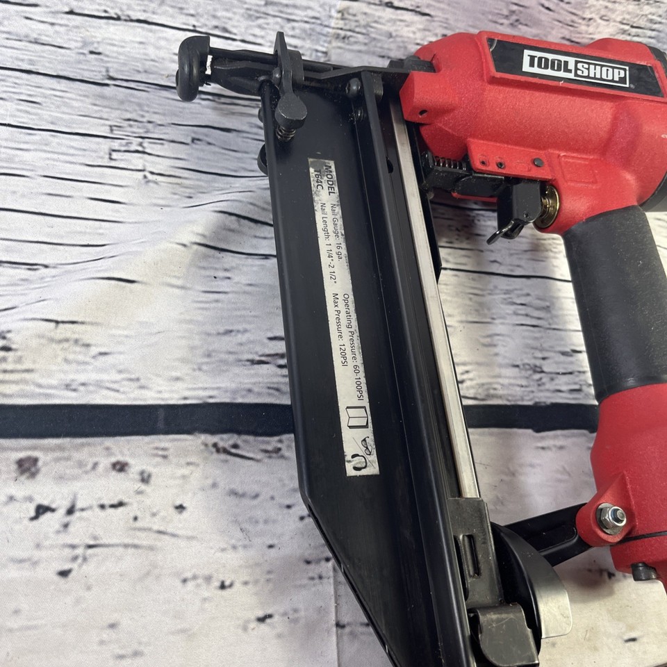 ToolShop Roofing Nail Gun Model T64C Nail Gauge 16 Used | eBay