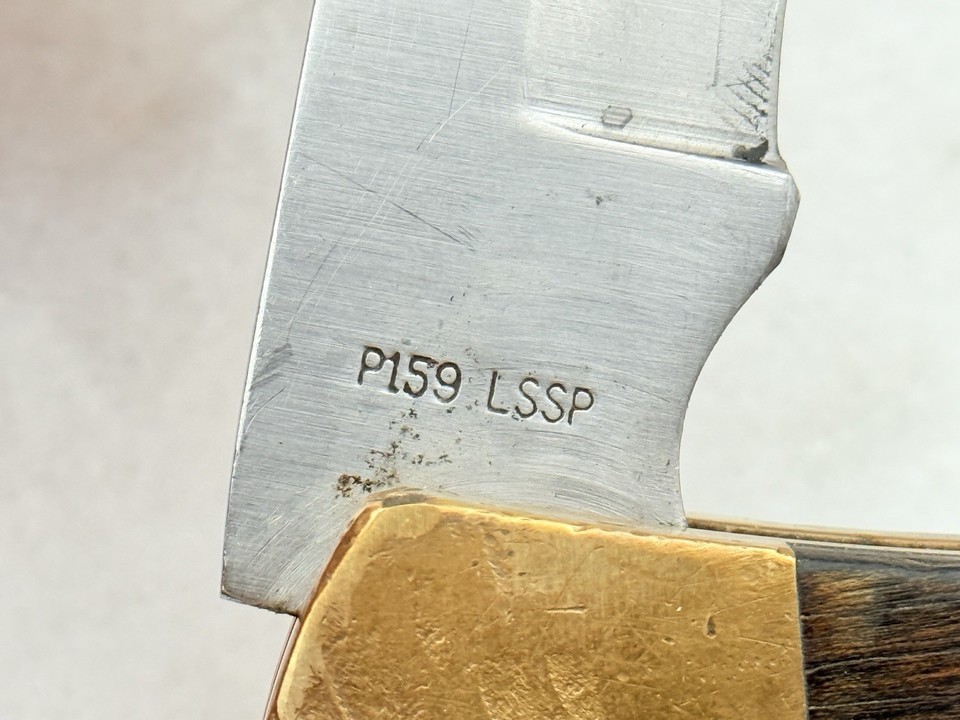 Vintage Case P159-LSSP Hammerhead Lock Back Knife Lightning 9 Dot 1981 ...