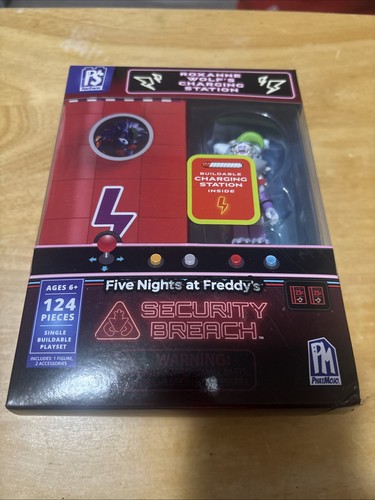 New Phatmojo FNAF Roxanne Wolf Charging Station Security Breach ...