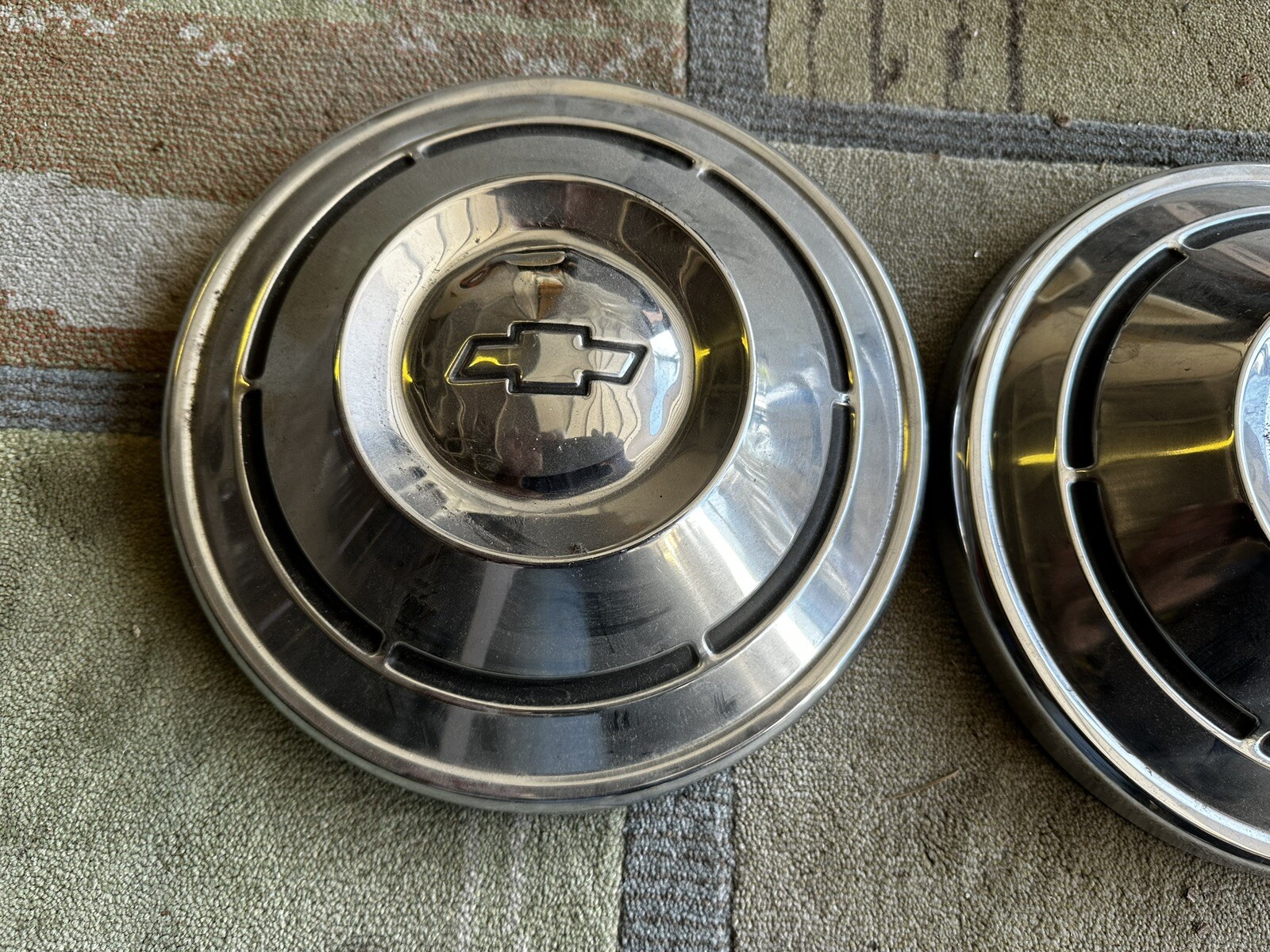 2 VINTAGE 1969 COPO CAMARO CHEVELLE 427 CHEVY COPO STYLE COVERS HUBCAPS ...