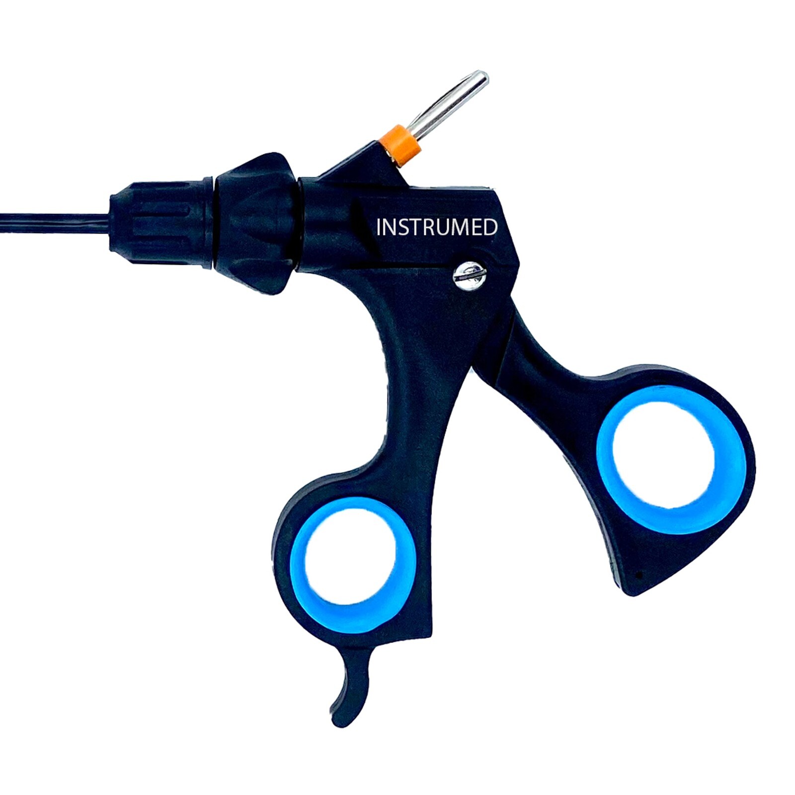 Laparoscopic Curved Scissor 5mm with Cable Set Surgical Instruments 2pc ...