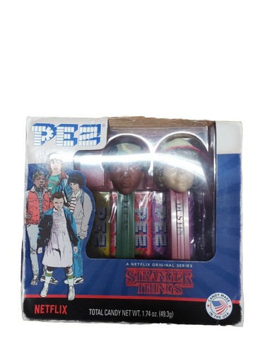 Only Lucas & Dustin Stranger Things 1.74oz Pez Dispenser & Candy 2pk | eBay