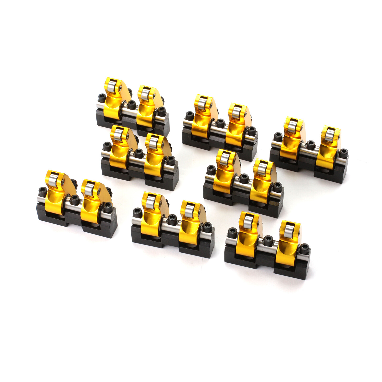 Ford SB 289 302 351 Windsor 1.6 Ratio Aluminum Shaft Mount Roller ...