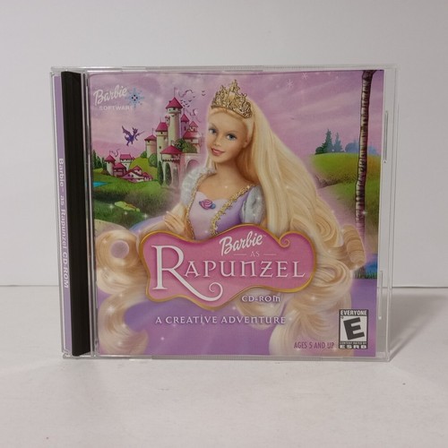 Barbie as Rapunzel A Creative Adventure PC CD-ROM with Manual | eBay