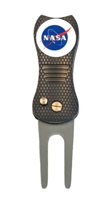 NASA Golf Ball Marker w/ Premium Switchblade Divot Tool | eBay