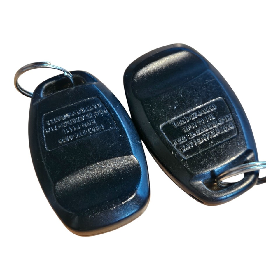 2X PAIR AVITAL REMOTE START FOB TRANSMITTER GRAY 1 BUTTON EZSDEI471H ...