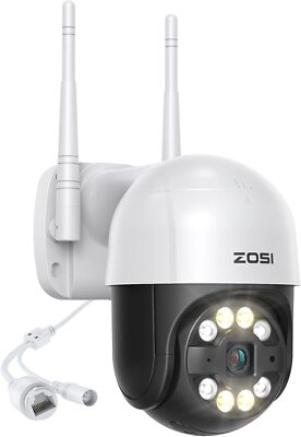 ZOSI 3MP HD Outdoor WLAN PT Netzwerk IP Überwachungskamera Funk WIFI ...