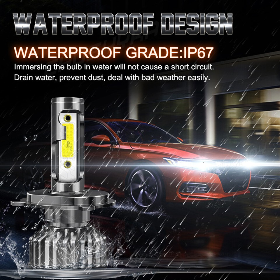 Para For Mazda Miata MX-5 MX5 1990-97 DOT 7 pulgadas faros LED redondos ...