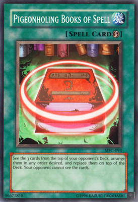 Pigeonholing Books of Spell - MFC-093 - Common - Unlimited Edition PL ...