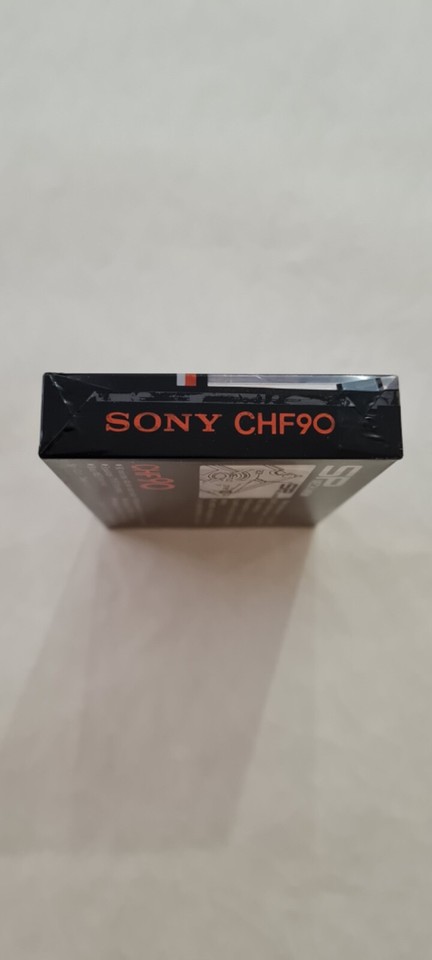 SONY CHF 90 blank audio cassette tape - Type I - 1978-1981 NEW and ...