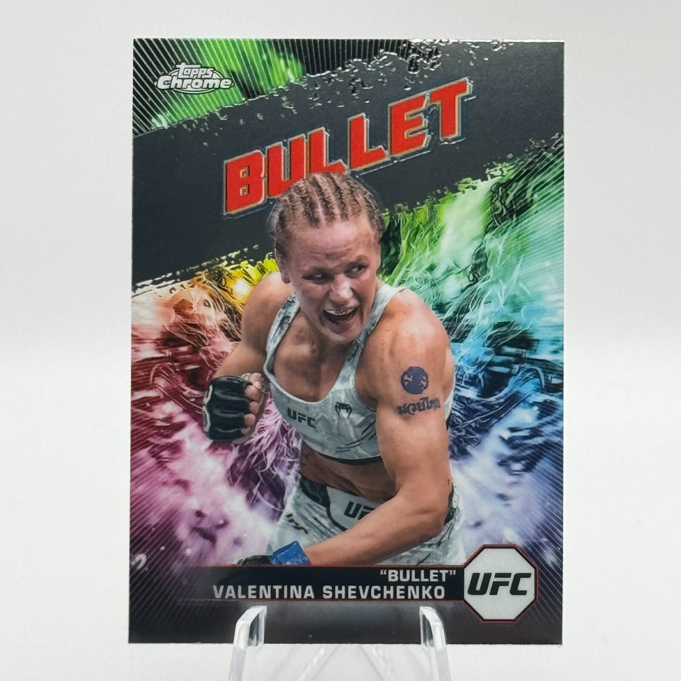 2024 Topps Chrome UFC AKA Insert Choose Pick Your Fighter Complete Set ...