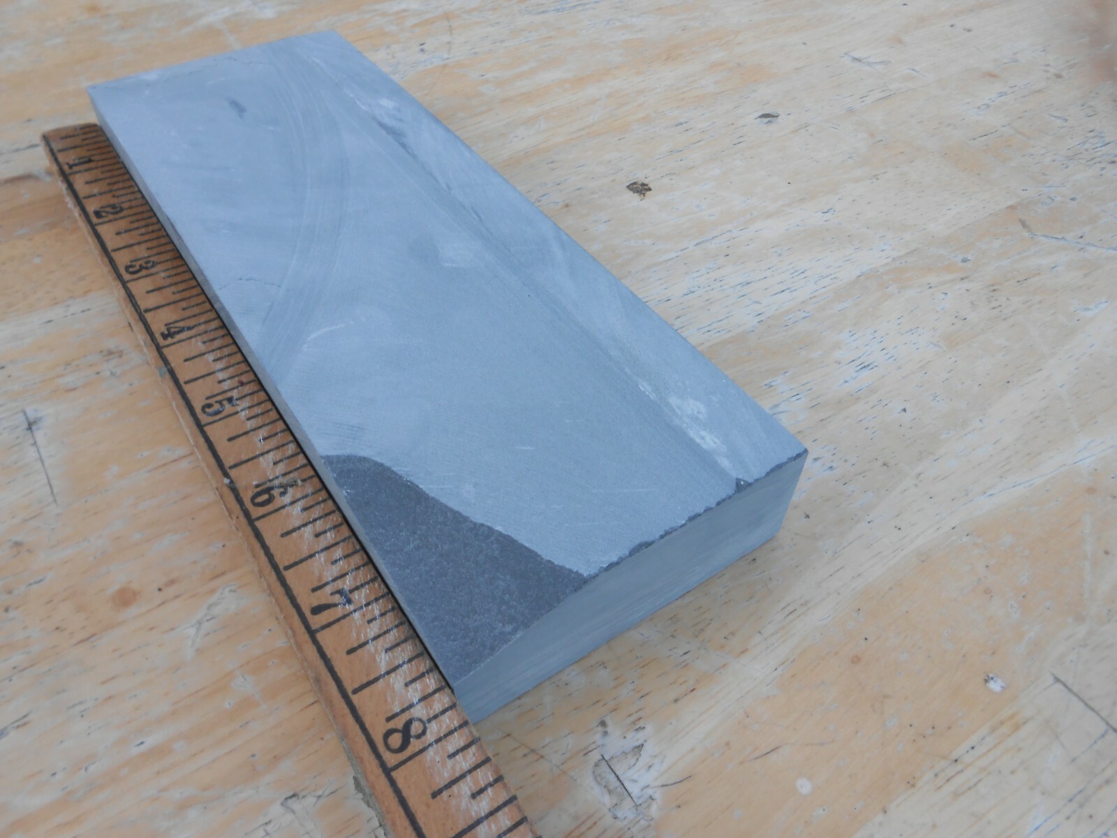 12k grit natural whetstone for sharpening, honing. Second choice ...