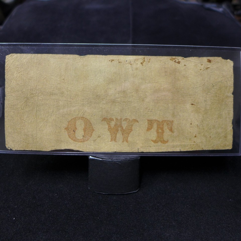 $2 1846 ALEXANDRIA, D. C. Obsolete Currency Bank Note CORPORATION of ...