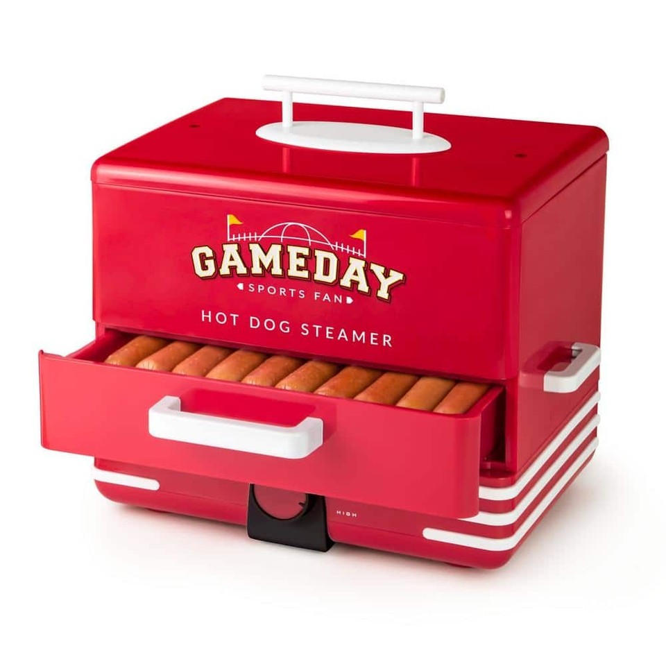 Red Hot Dog Steamer | eBay