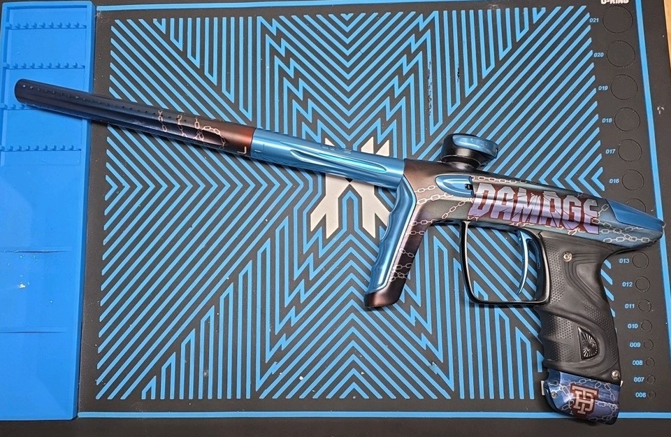 DLX Luxe TM40 Paintball Marker Tampa Bay Damage Special Edition, w ...
