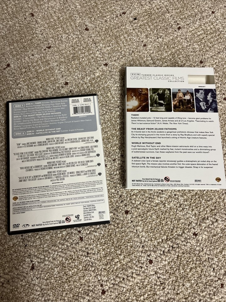 TCM Greatest Classic Films Collection: Sci 883929069200 | eBay