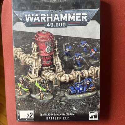 Warhammer 40,000: Battlezone Manufactorum Battlefield NIB | eBay