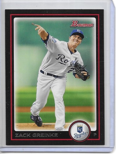 2010 Bowman Baseball Card #5 Zack Greinke (2v) | eBay