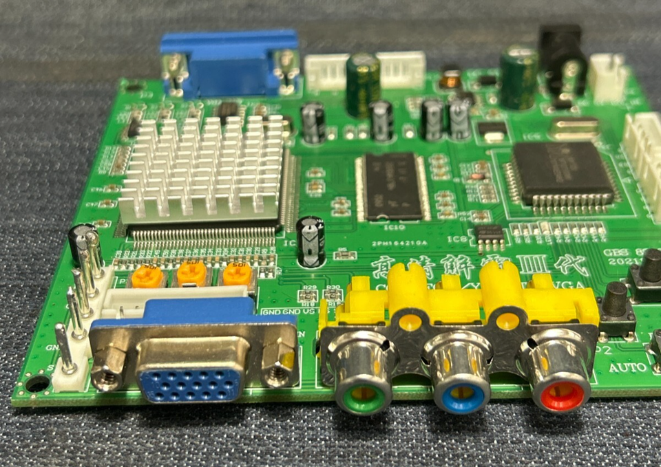 UNBRANDED CGA/EGA/YUV TO VGA HD VIDEO CONVERTER BOARD MODULE GBS 8200 ...