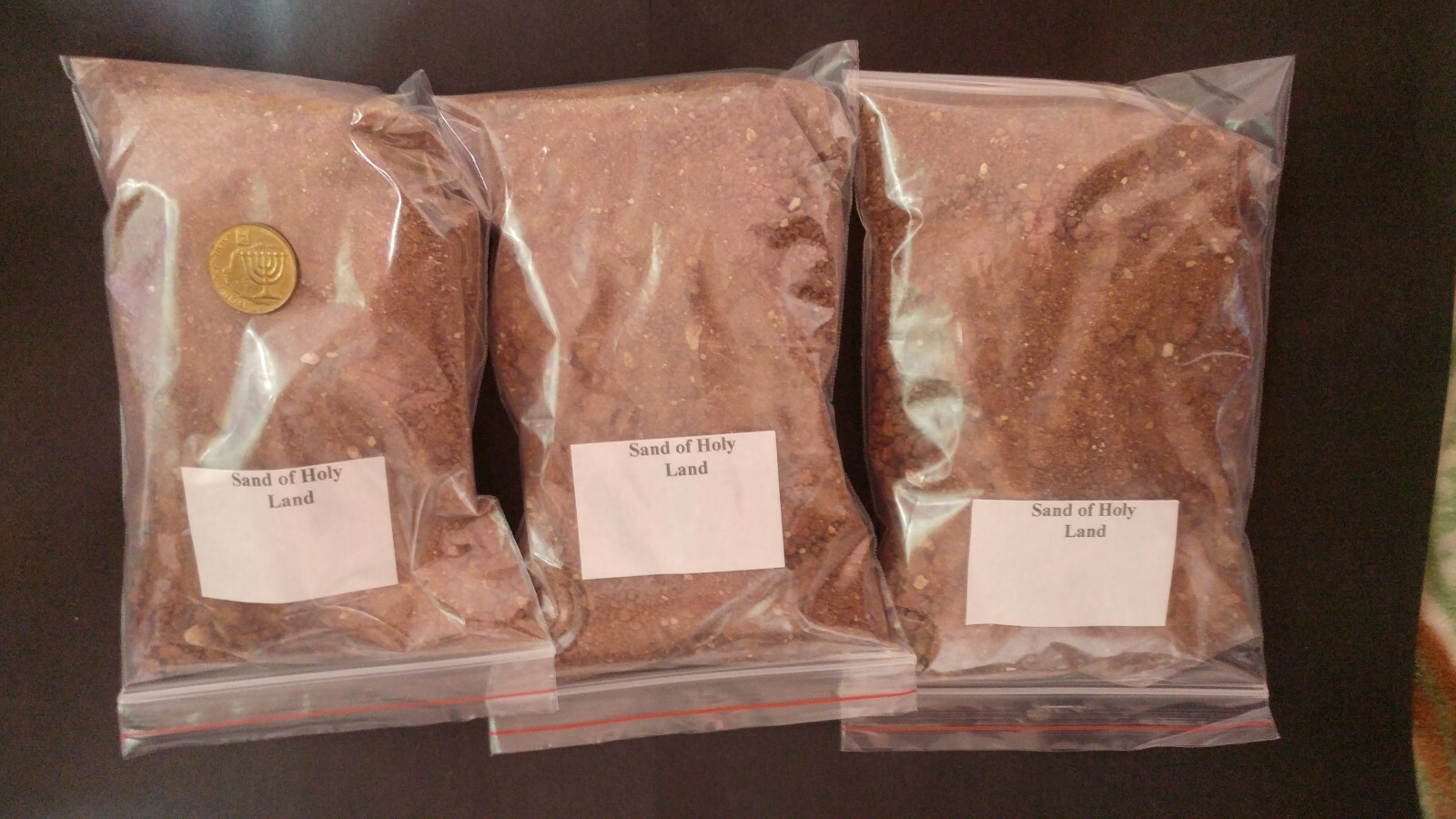 Sand, 3 Pounds (1360 grams) of Holy Land sand, Jerusalem sand, Israel ...