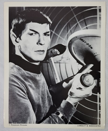 RARE Star Trek Early 1970s Convention 8X10 Orig Promo Photos - Mr Spock ...