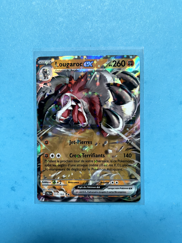 Carte Pokémon Lougaroc EX 117/193 PAL Ecarlate Violet Evolutions à ...