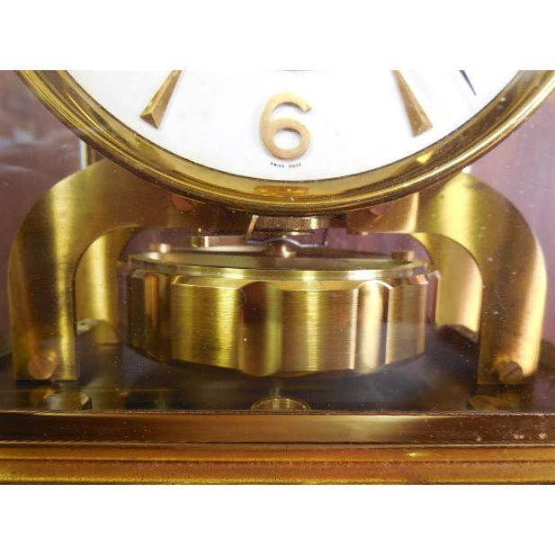 Vintage Jaeger LeCoultre Atmos Clock Round Dial Perpetual Air Clock ...
