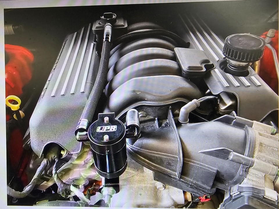 Fits 11-23 Dodge HEMI SRT8 Passenger Oil Catch Can 6.4L Plug N Play ...