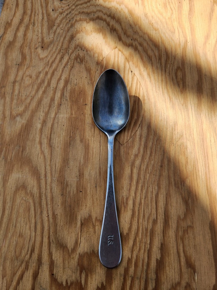 Military U.S. WALLCO Stainless Mess Spoon - Serving Spoon ~ FREE ...
