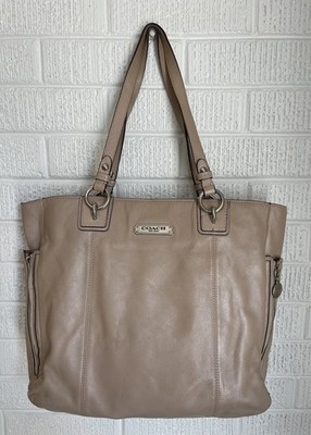 Authentic Coach Gallery F19456 Soft Tan Leather Purse Shoulder Bag Tote ...