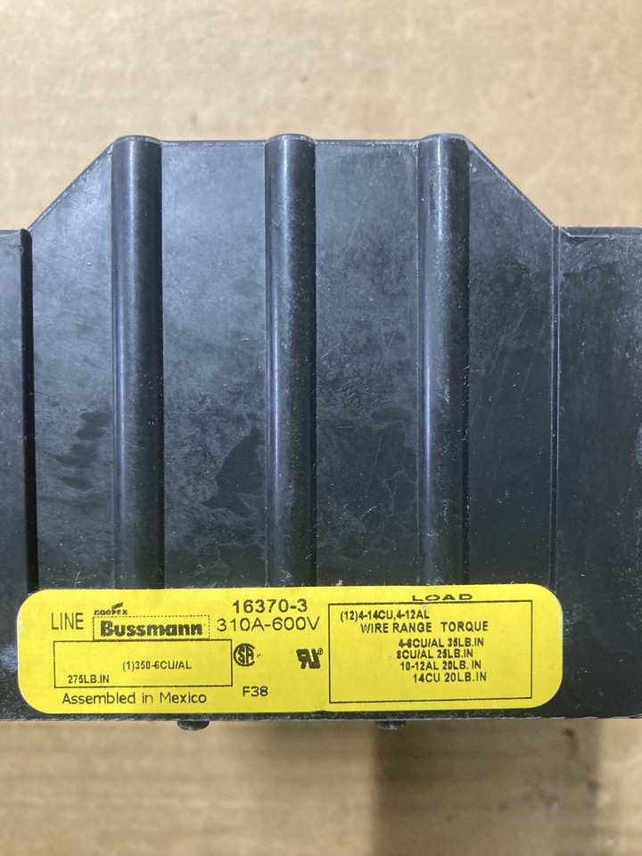 EATON CORPORATION 16370-3 Distribution Block | eBay
