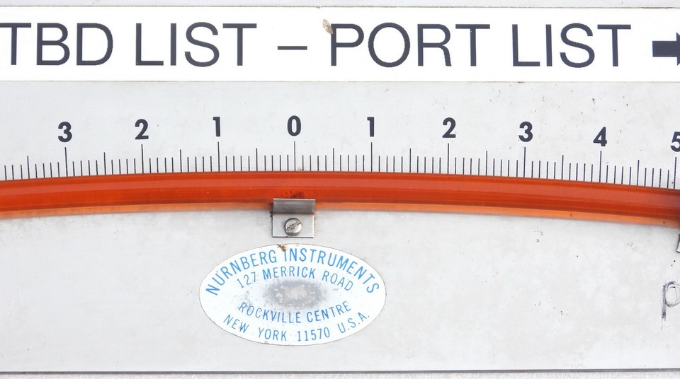 NURNBEREG INSTRUMENT CO. SHIPS SUBMARINE GLASS TUBE CLINOMETER LEVEL | eBay