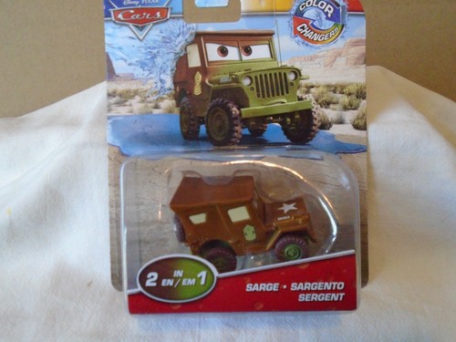 Disney Pixar Cars - Sarge - 2023 New Release - Color Changers | eBay