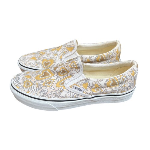 Vans Classic Slip On Trippy Hearts Women's 10 Men's 8.5 | eBay UK