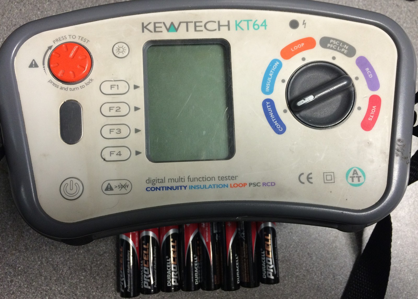 Calibration of Kewtech KT64 Electrical Multifunction Tester Service ...