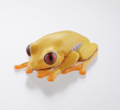 Kaiyodo Capsule Q Japan Exclusive Yellow Albino Red Eye Tree Frog Toad ...
