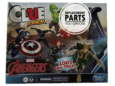 Clue Junior Jr Marvel Avengers REPLACEMENT PARTS PIECES YOU CHOOSE | eBay
