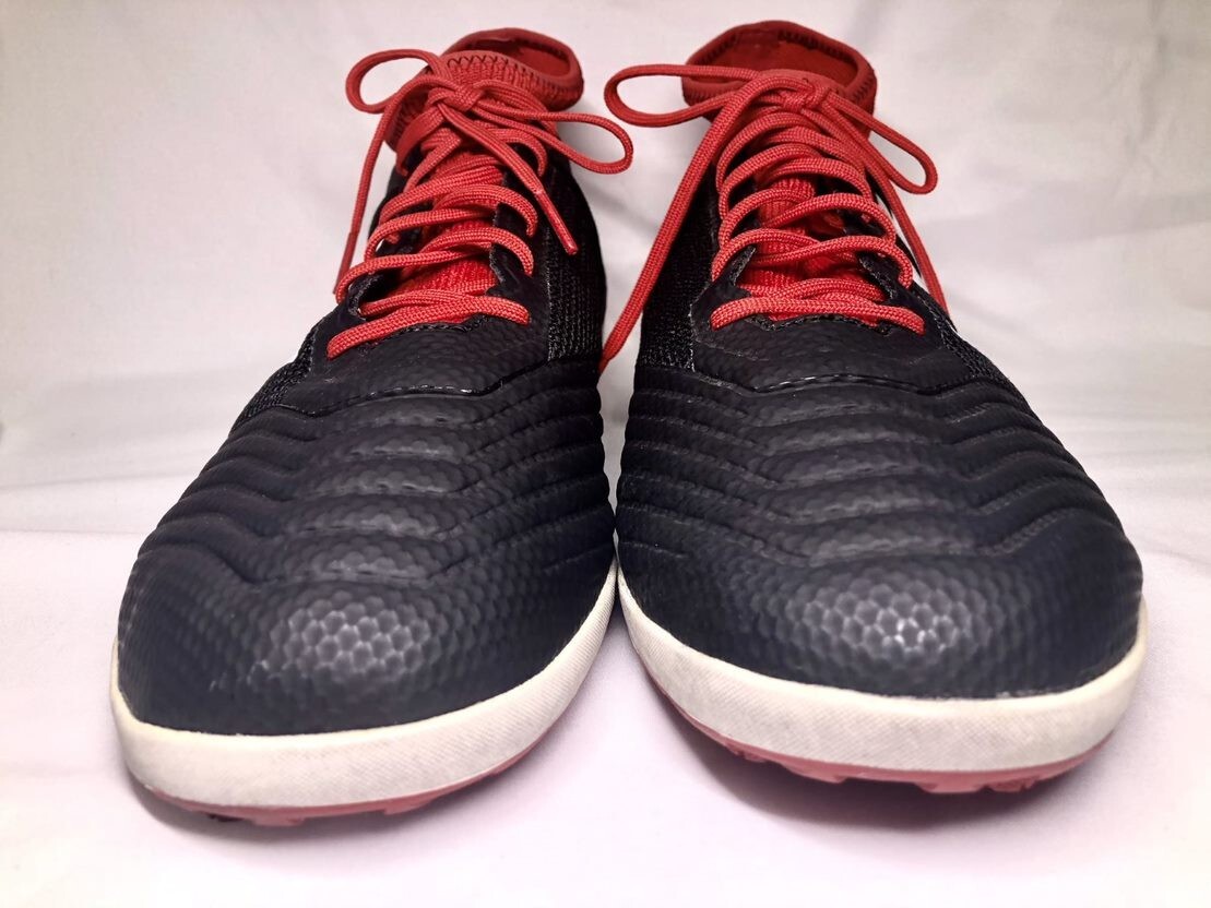 ADIDAS PREDATOR PBB 698007 BLACK RED WHITE SOCCER CLEATS MENS SIZE 13 ...