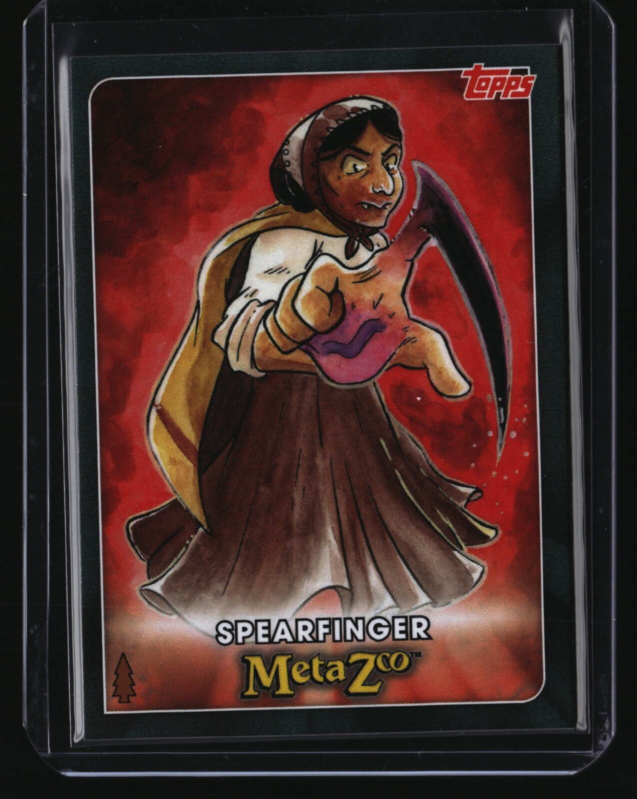 MetaZoo SPEARFINGER #56 (Topps Series 1 Holo Aura Wilderness) NM/Near ...