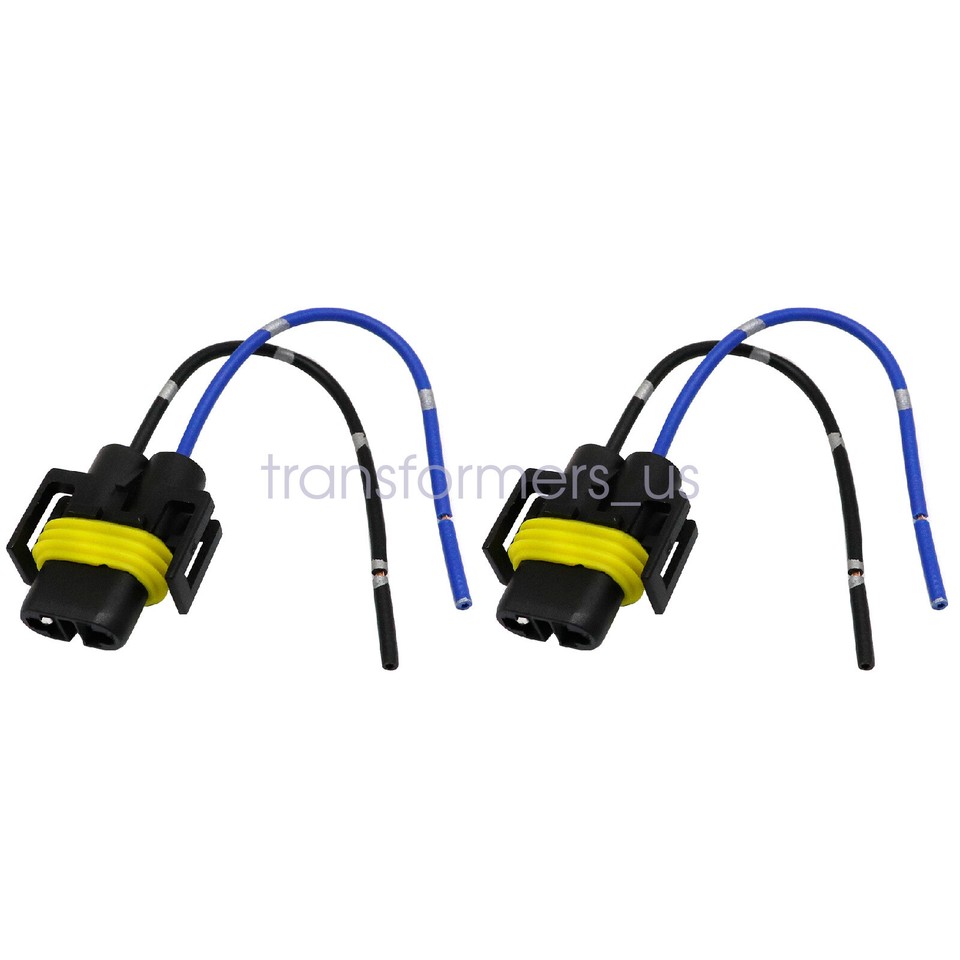 Wire Pigtail Female P S 880 Fog Light Two Harness Bulb Socket Connector ...