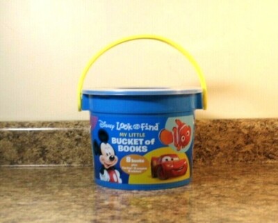 Disney Look and Find My Little Bucket Of Books Activity Set NEW | eBay