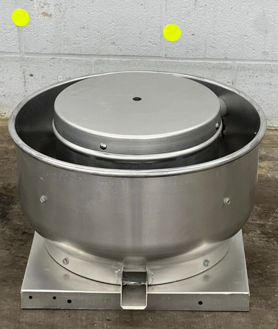 DAYTON 5DVP0 CENTRIFUGAL UPBLAST ROOF EXHAUST FAN SINGLE PHASE 1/2IN WC ...