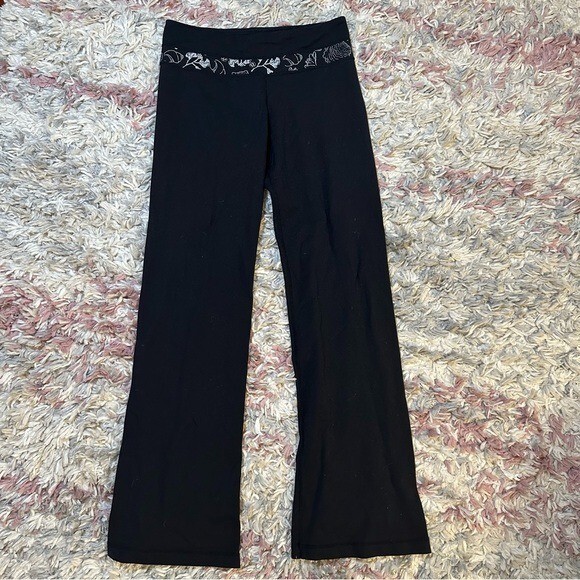Lululemon reversible luon yoga pants 8 - Gem