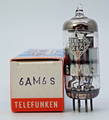 10 x Telefunken EF91 6AM6S Valves Tubes NOS | eBay